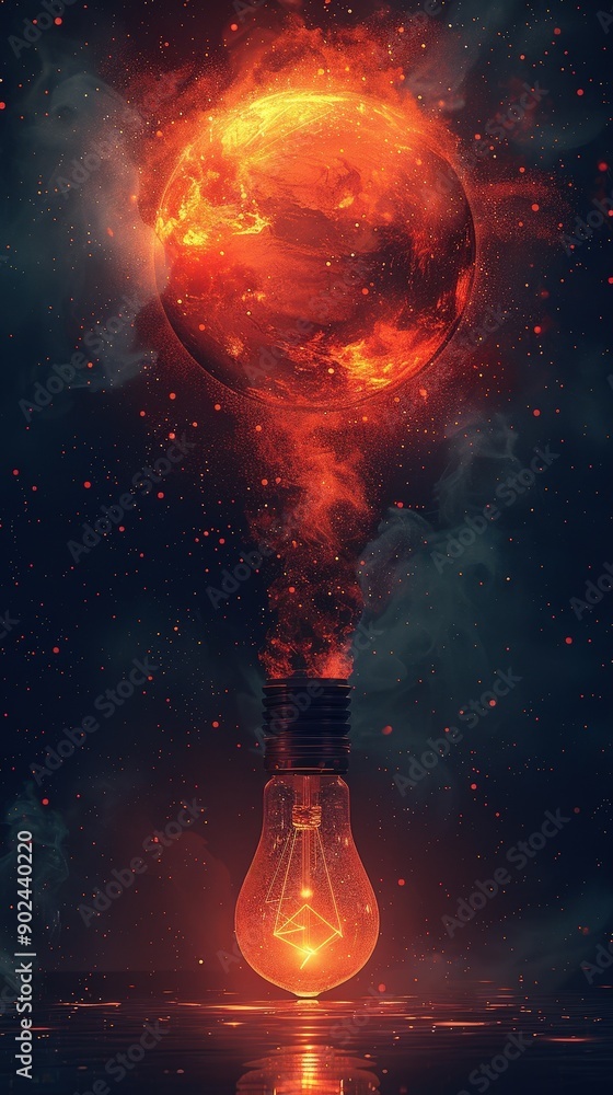 ภาพประกอบสต็อก Animated infographic illustrating the process of ...