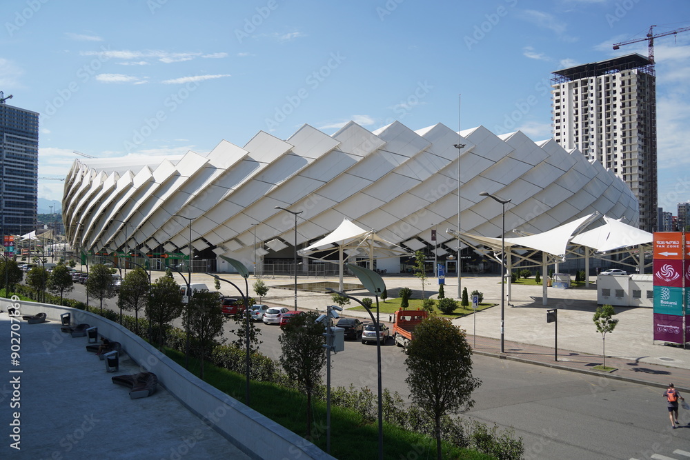 Batumi, Georgia - 07.02.2024 : Batumi Arena. The stadium of the Dynamo ...