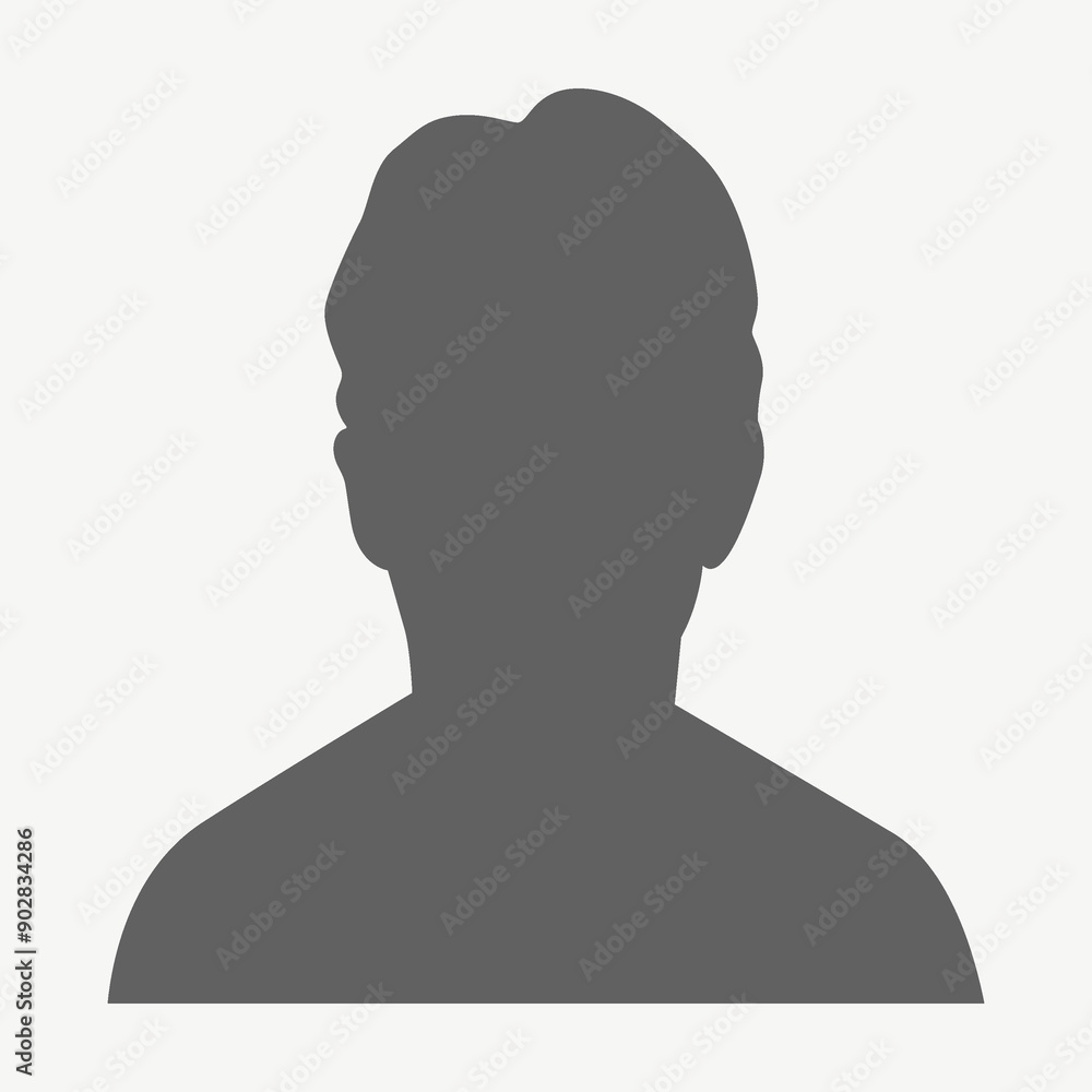 Flat illustration. Avatar, user profile, person icon, profile picture ...
