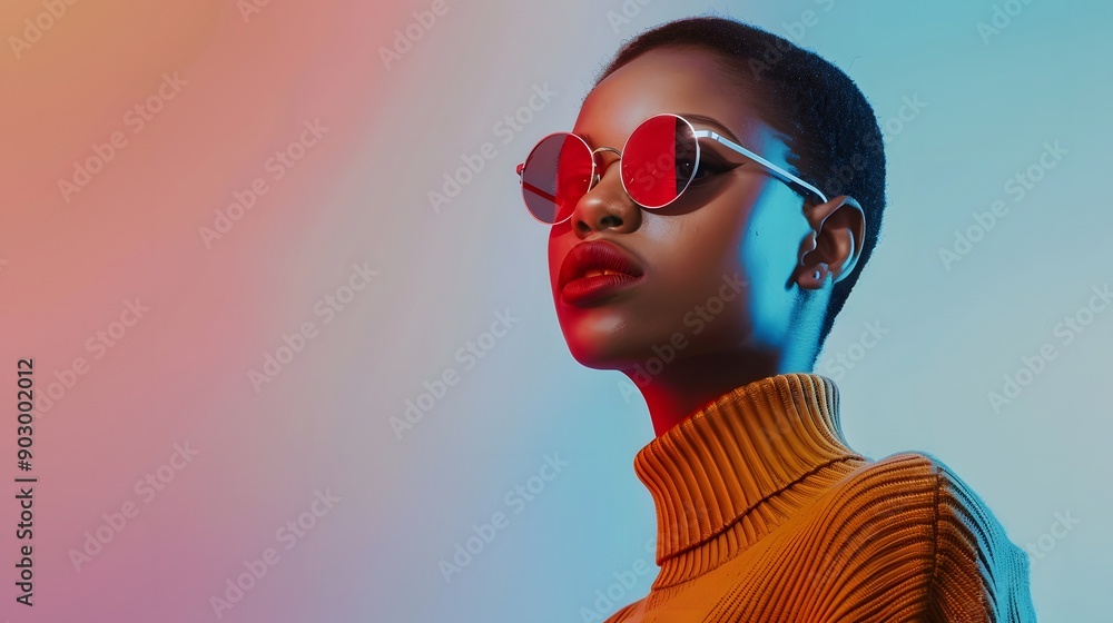 Illustration of A trendy Instagram post template with stylish dot fonts ...