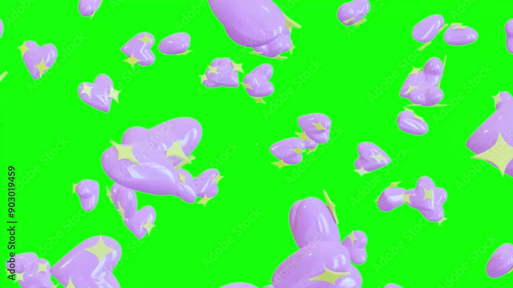 flying emoji All Time Favorite Animated Emoji on green Background ...