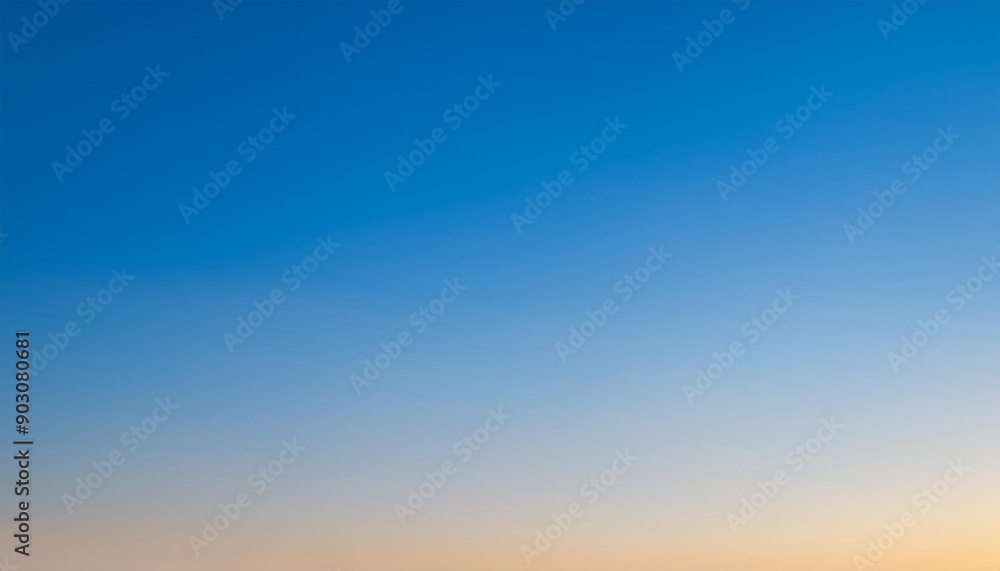 simple sky gradient background during sunset sunrise sunny day with no ...