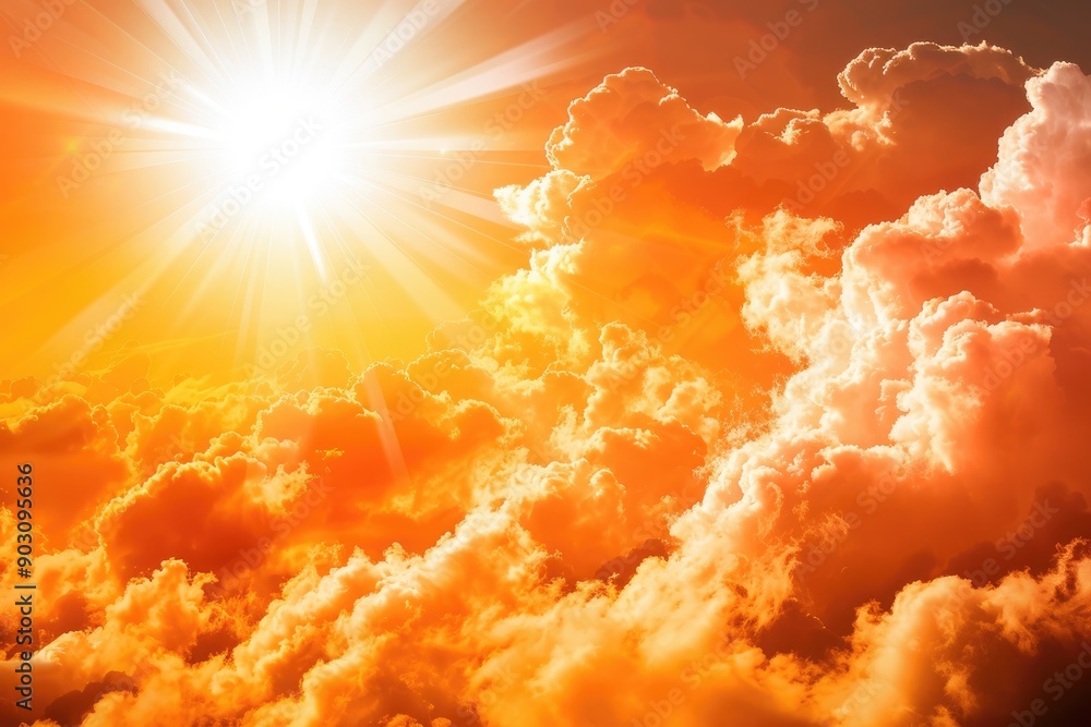 Scorching days: heat, summer, hot weather, marking the season with ...