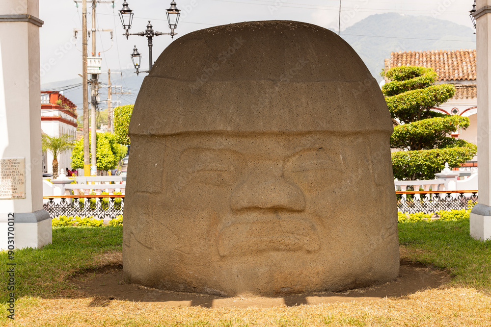 Santiago Tuxtla, Veracruz, Mexico - July 5, 2023: Summer sun shines on ...