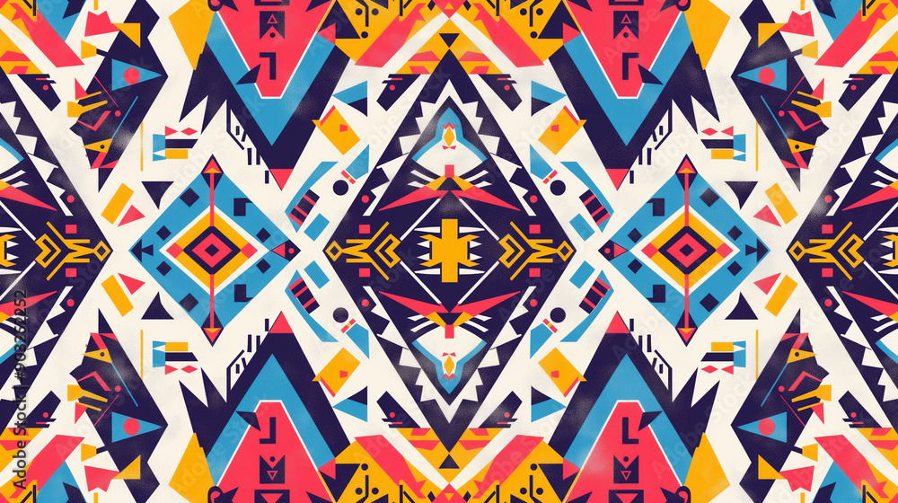 Vibrant Tribal Fusion: A kaleidoscope of color and culture, this ...