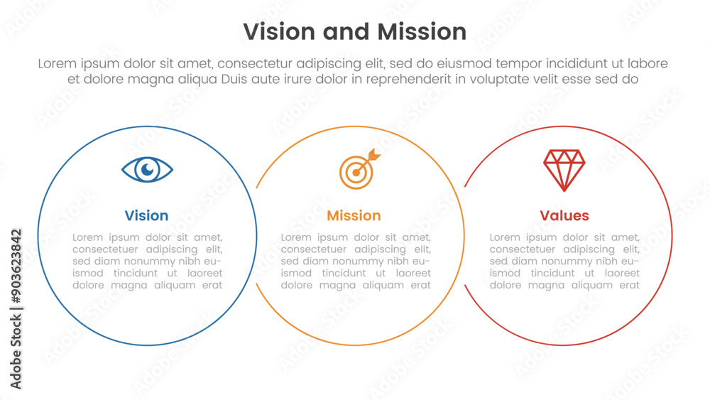 business vision mission and values analysis tool framework infographic ...