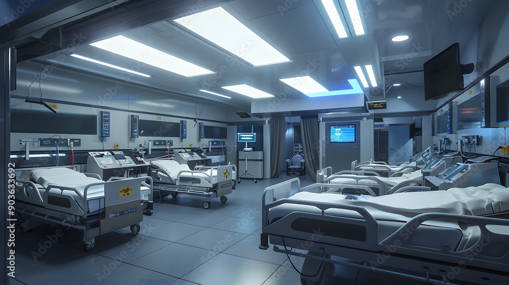 Realism of An emergency room utilizing AI to triage patients ...