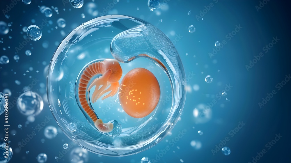 photography showcasing the intricate stages of embryo development and ...