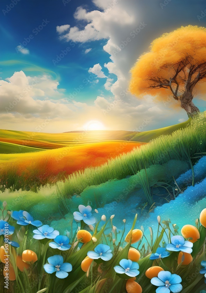 Intertwined Harmony,A Cinematic Tableau of Nature and Cuisine in 8K ...