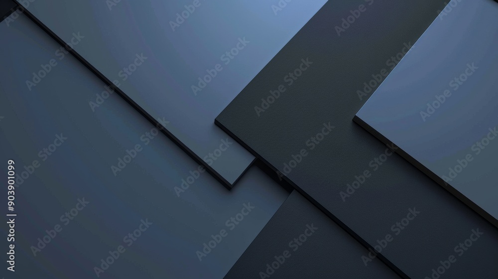 Sleek Blue background with minimalist design elements, perfect for ...