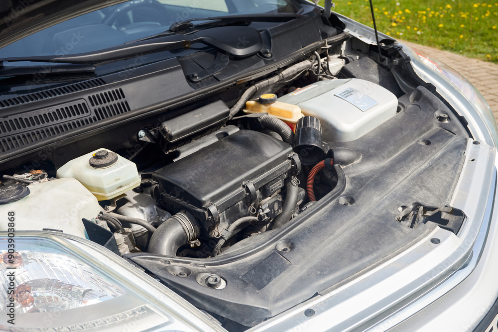 Berlin, Germany - May, 3 2024: Toyota Prius XW20 2009 hybrid electric ...