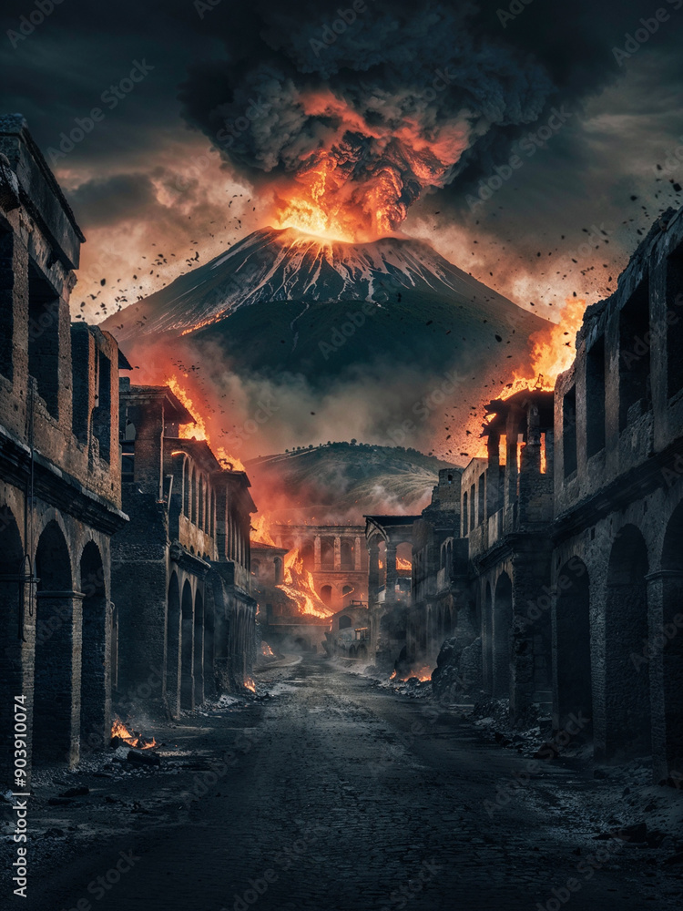 Pompeii's Tragic End: The Ferocious Eruption of Mount Vesuvius, a Roman ...