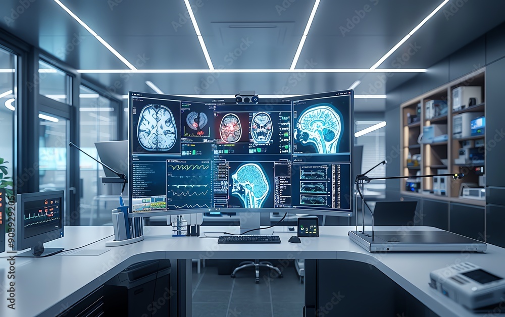 Surgeon training with 3D graphics computer, glassless display, 8K ...