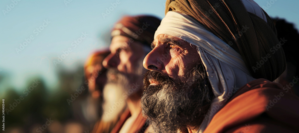 Jewish men, elders, apostles, Pharisees. Ancient Biblical People of the ...