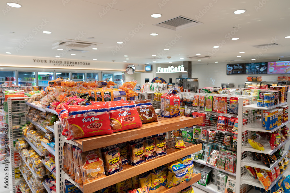 KUALA LUMPUR, MALAYSIA - NOVEMBER 14, 2023: interior shot of Family ...