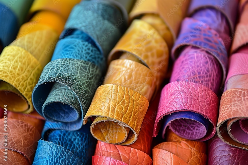 tacked Colorful Wooden Blocks in Perfect Alignment: An AI-Generated ...