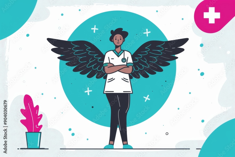 Hospital operating room with medical equipment representing surgical ...