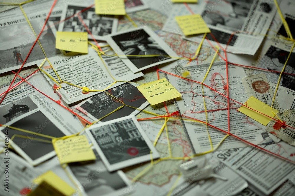 The Visual Investigation Map is a vital tool for linking evidence and ...