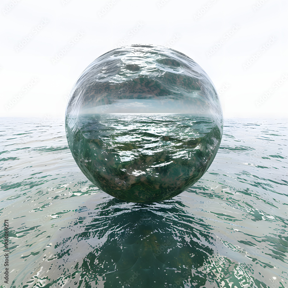 sea panorama, hdri, environment map , round panorama, spherical ...