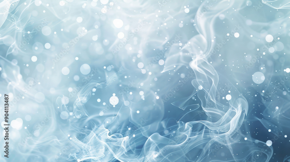 An abstract background featuring sparkling elements and luxury smoke ...
