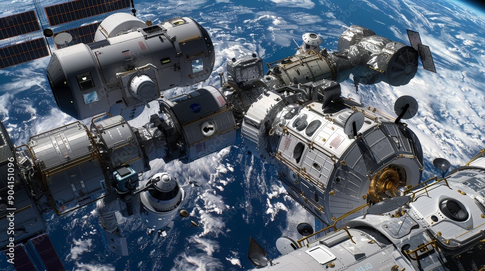 Advanced robotic systems aboard spacecraft feature modular designs ...