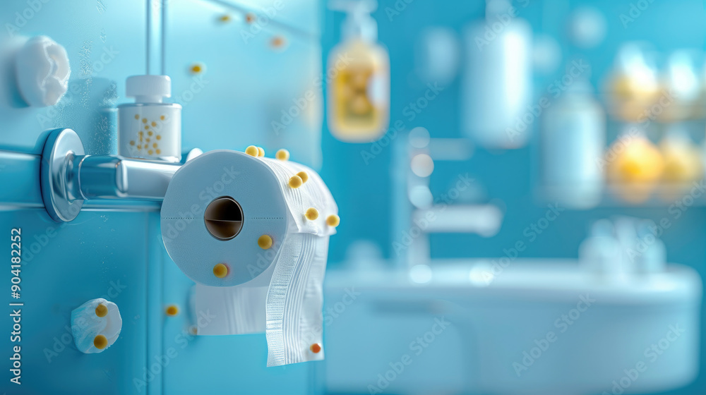 Explore the presence of bacteria on bathroom tissue holders ...
