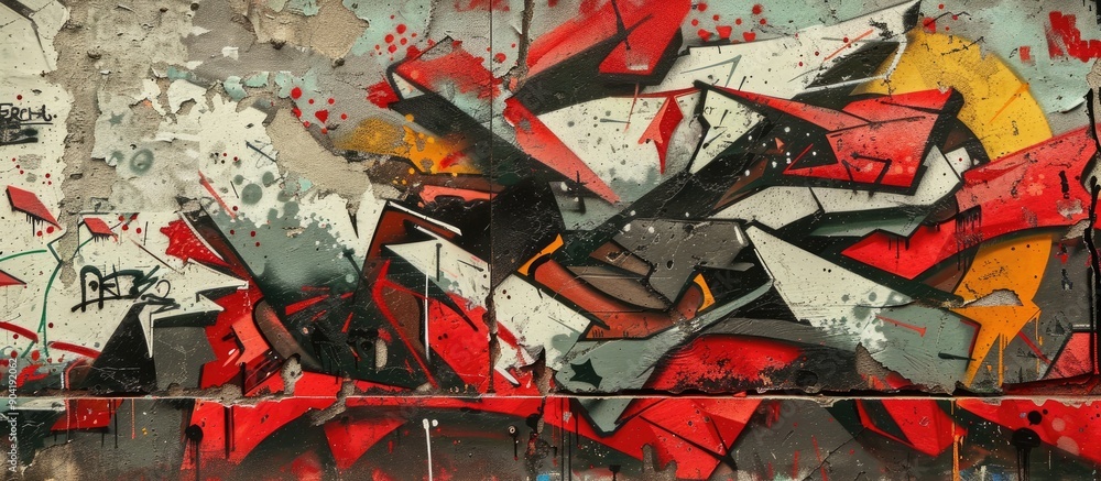 Underground art featuring a stunning street art graffiti background ...