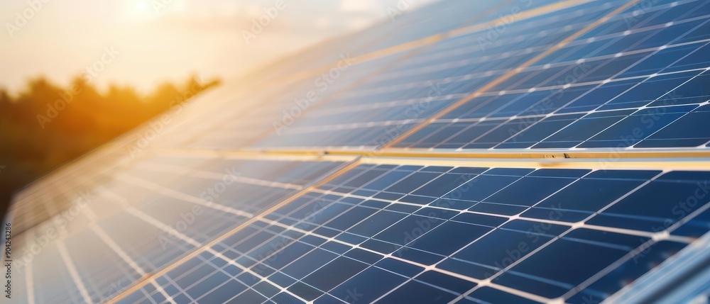 Renewable energy sources like solar and wind power provide sustainable ...