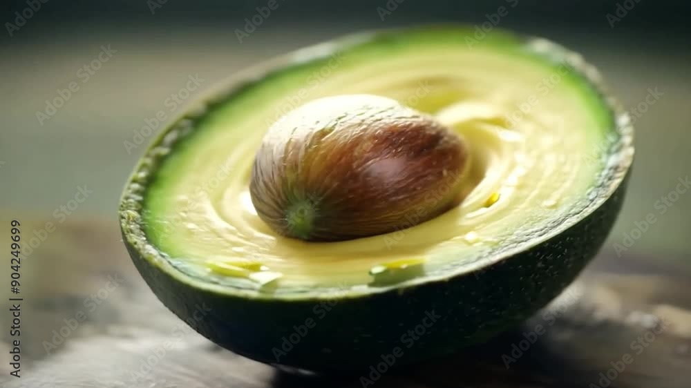 An avocado, brimming with healthy fats and a nutritious, is a versatile ...