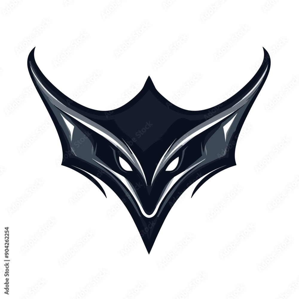 Stingray vector mascot logo design with modern illustration concept ...