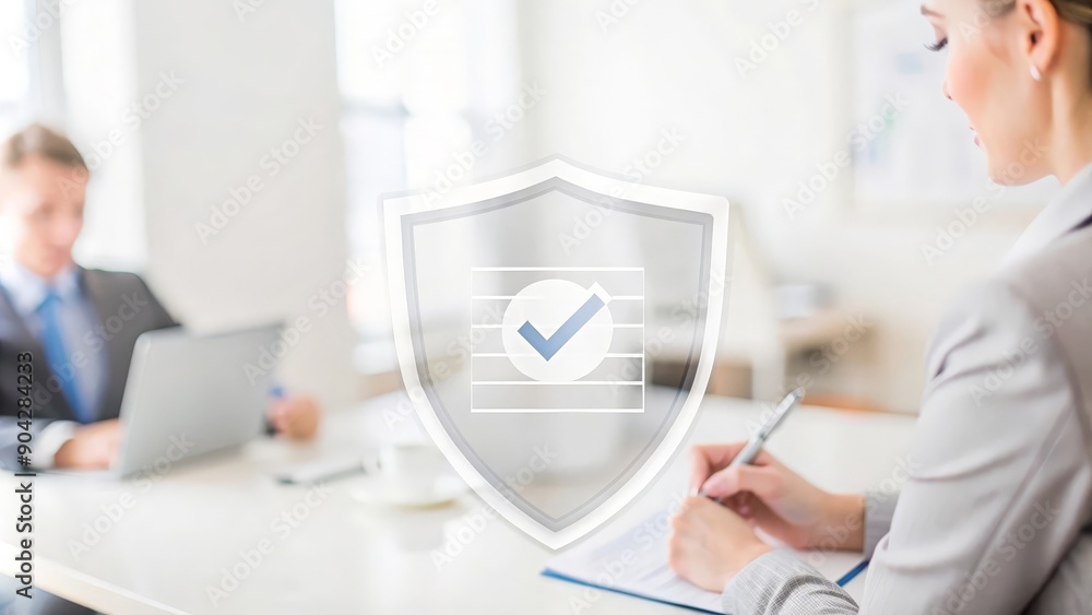 Insurance Claims and Support – Visual of a person filling out an ...