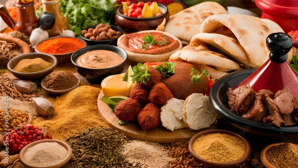 Vibrant Arab Food and Products: Fascinating Aromas and Colourful Tones ...