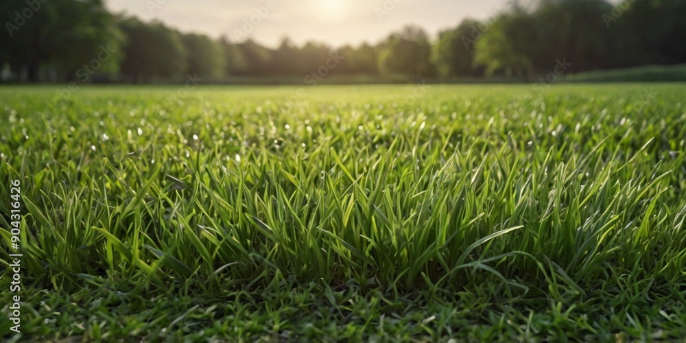 Green Grass Field in 8K Resolution: Symbol of Environmental ...