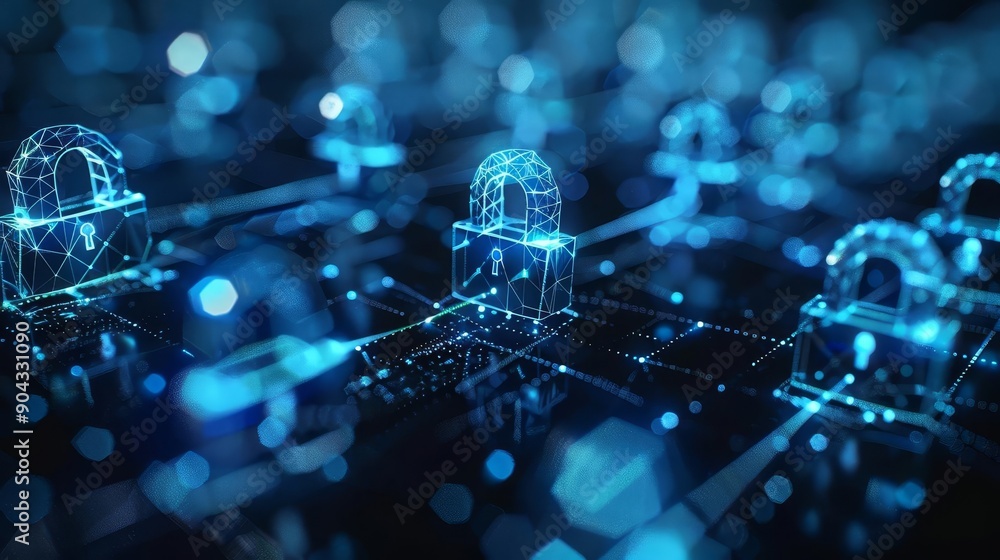 Abstract representation of layered security protocols and encrypted ...