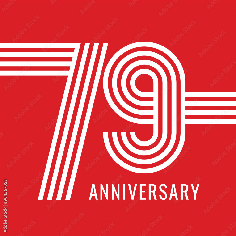 79th Indonesian Independence logo, 17 august 2024, IKN Celebration. 79 ...