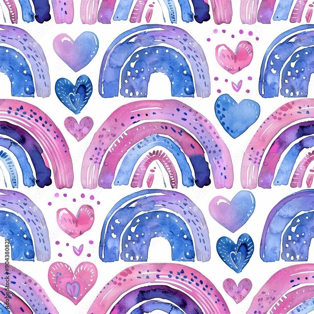 Transgender seamless pattern. Clipart for transgender stickers, posters ...