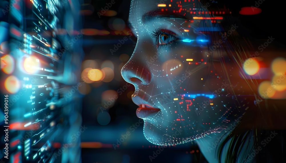 AI-Generated Synthetic Media Known as Deep Fake Technology, Realistic and Controversial Visual ...