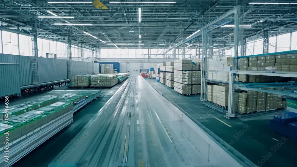 Logistics center warehouse business industry shipping distribution ...