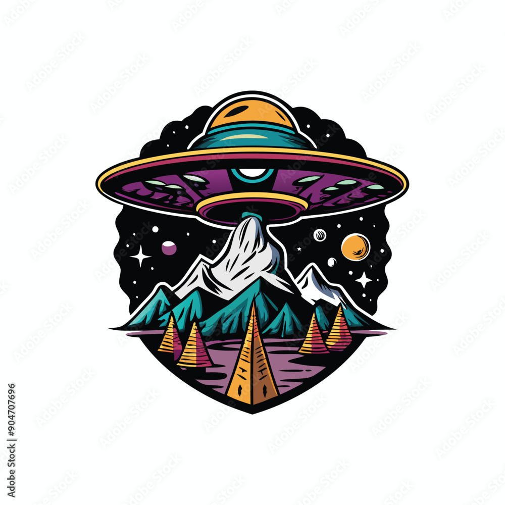 Create retro travel posters advertising a fictional space tourism ...