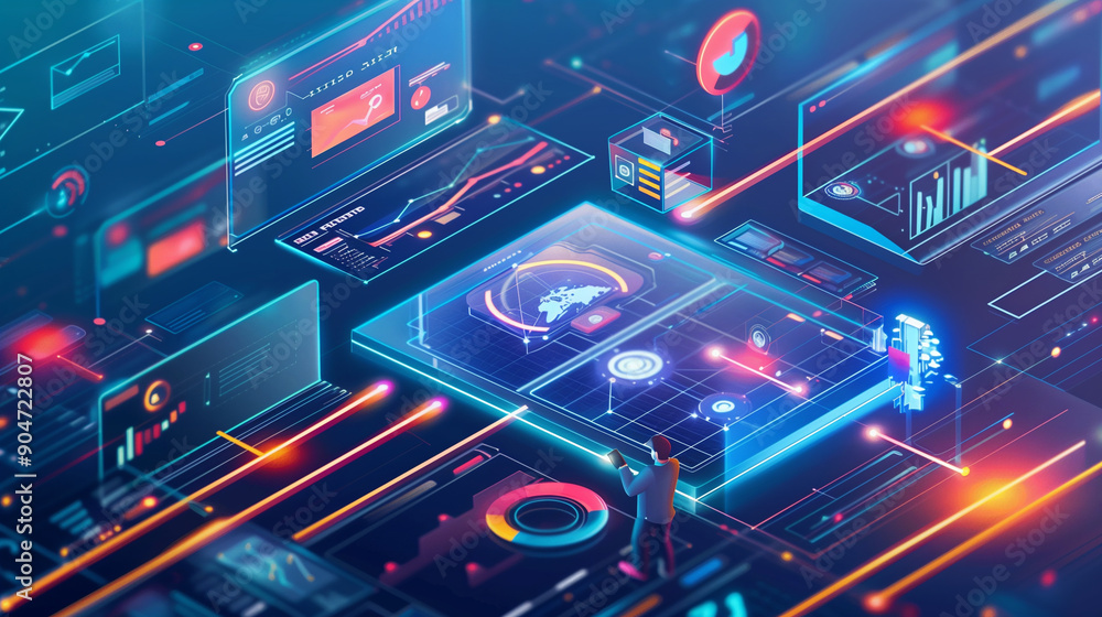 Incident management, business technology concept. Operational excellence in IT operations ...