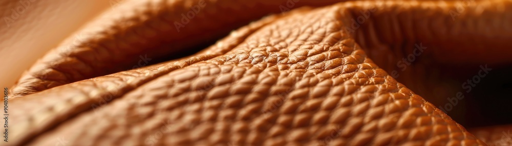Leather grain texture, illustrating elegance and durability focus on ...