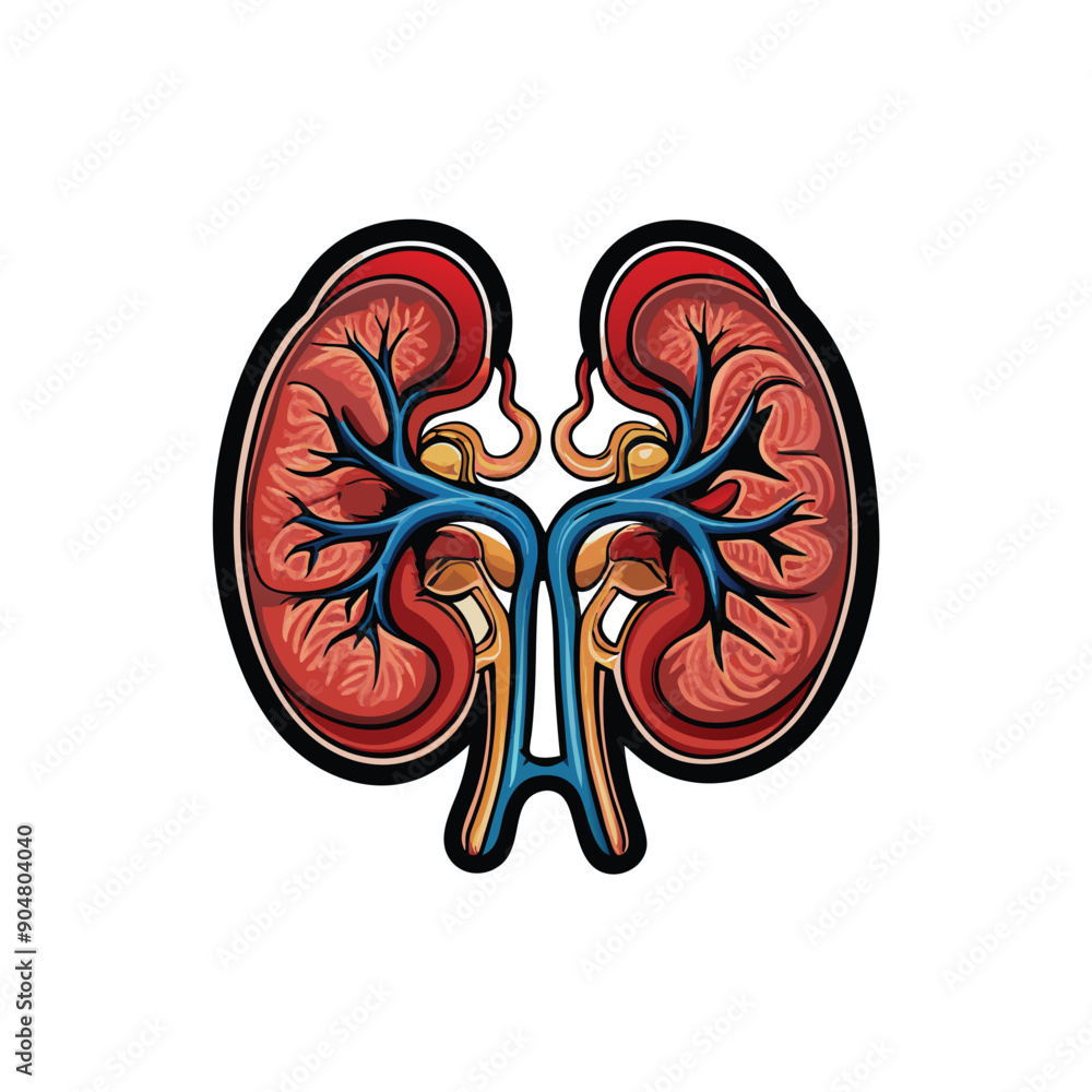 Vetor do Stock: Create a vector graphic illustration of the human ...