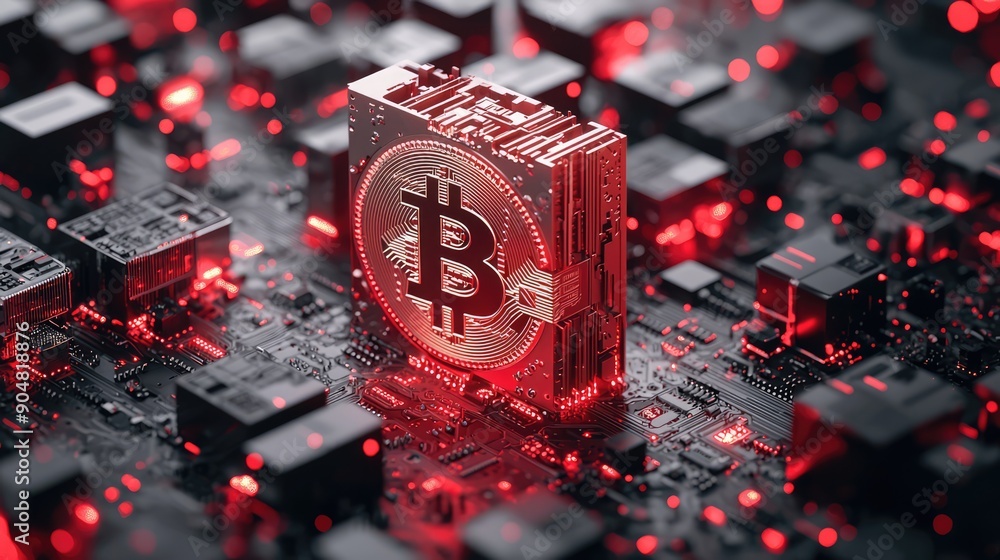 Virtual Gold Rush: Cryptocurrency Mining Farm Fueling the Digital ...