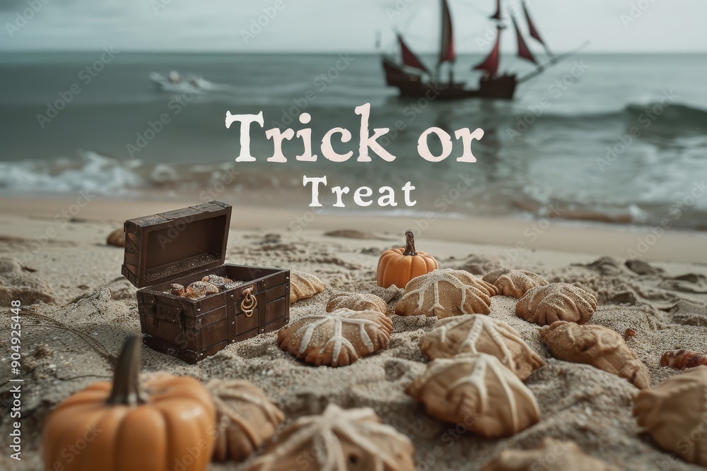 Pirate Adventure Collage: Pictures of pirate ships, treasure chests ...