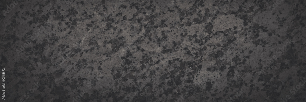 Dark gray granite texture. Natural granite with a grainy pattern. Solid ...