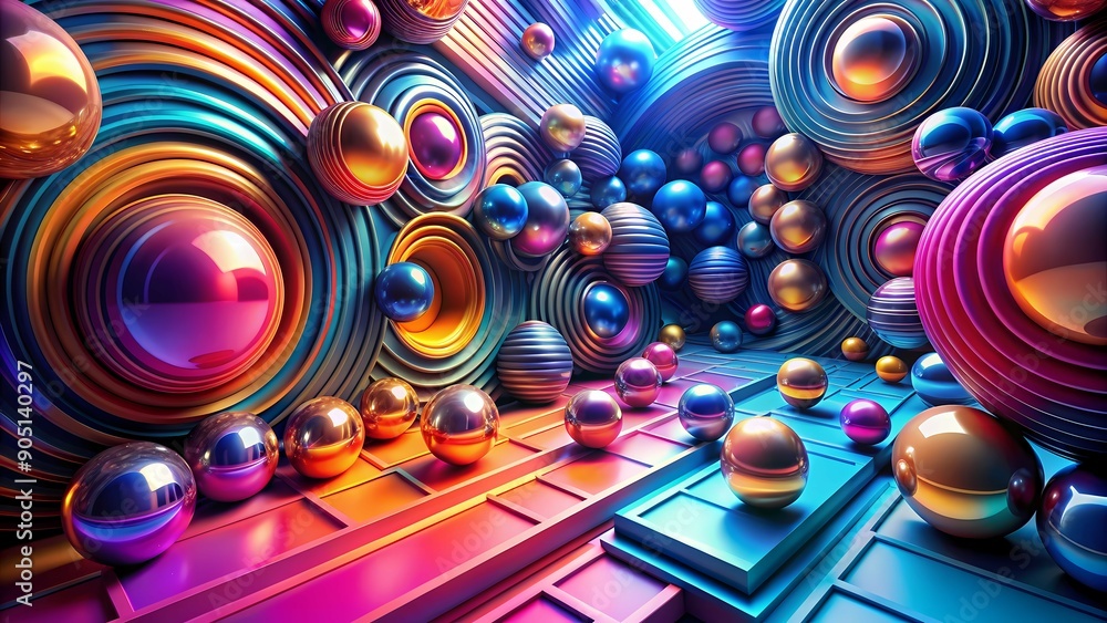 This captivating 3D canvas allows you to paint unseen futures, creating ...