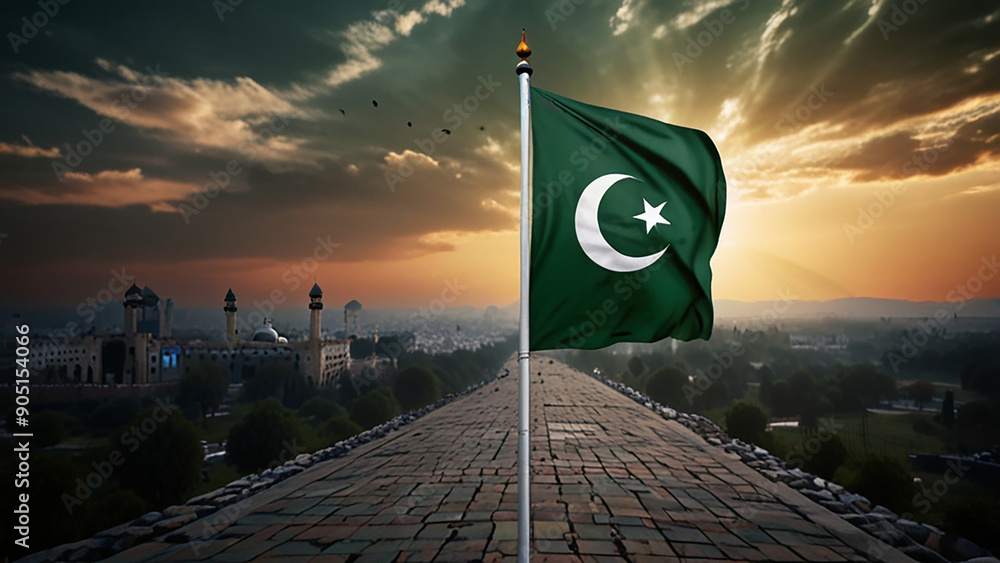 14 August 1947 Pakistan day unique and beautiful banner 77th ...