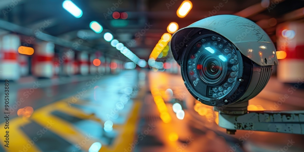 Ultra-High Definition CCTV Security Camera Capturing a Vivid and ...