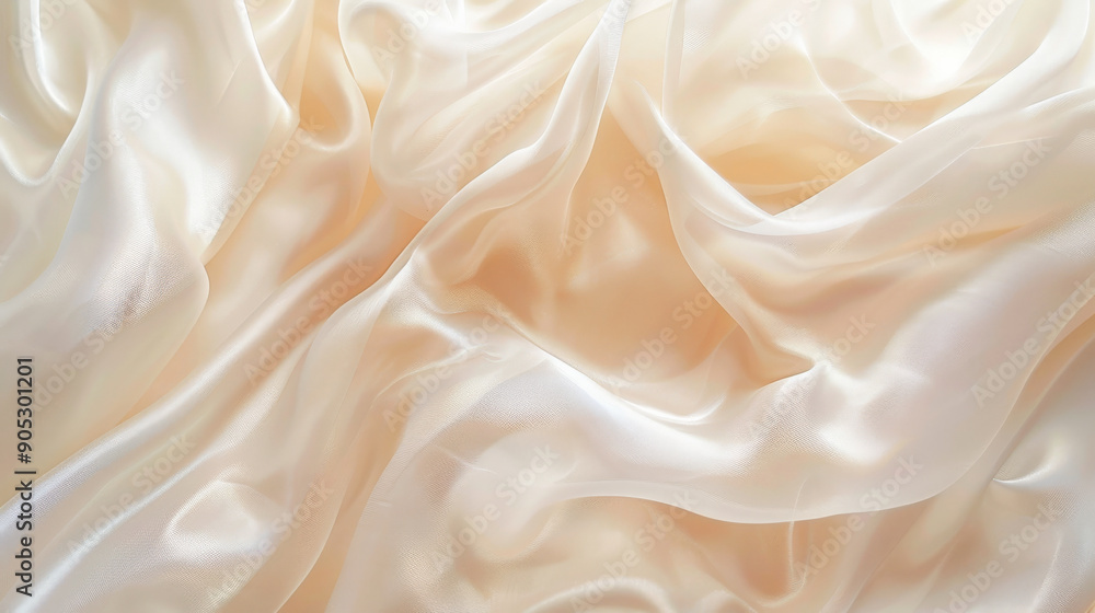 A pearl color background with a soft, fluffy texture. The light, airy ...