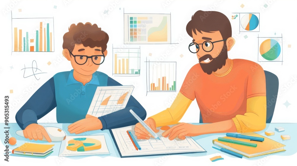 student and tutor clip art , math tutoring clip art , tutoring session ...